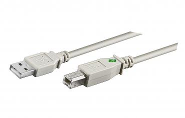 SCE-ELEKTRONIK - USB Drucker Kabel / A Stecker / B Stecker 3 m